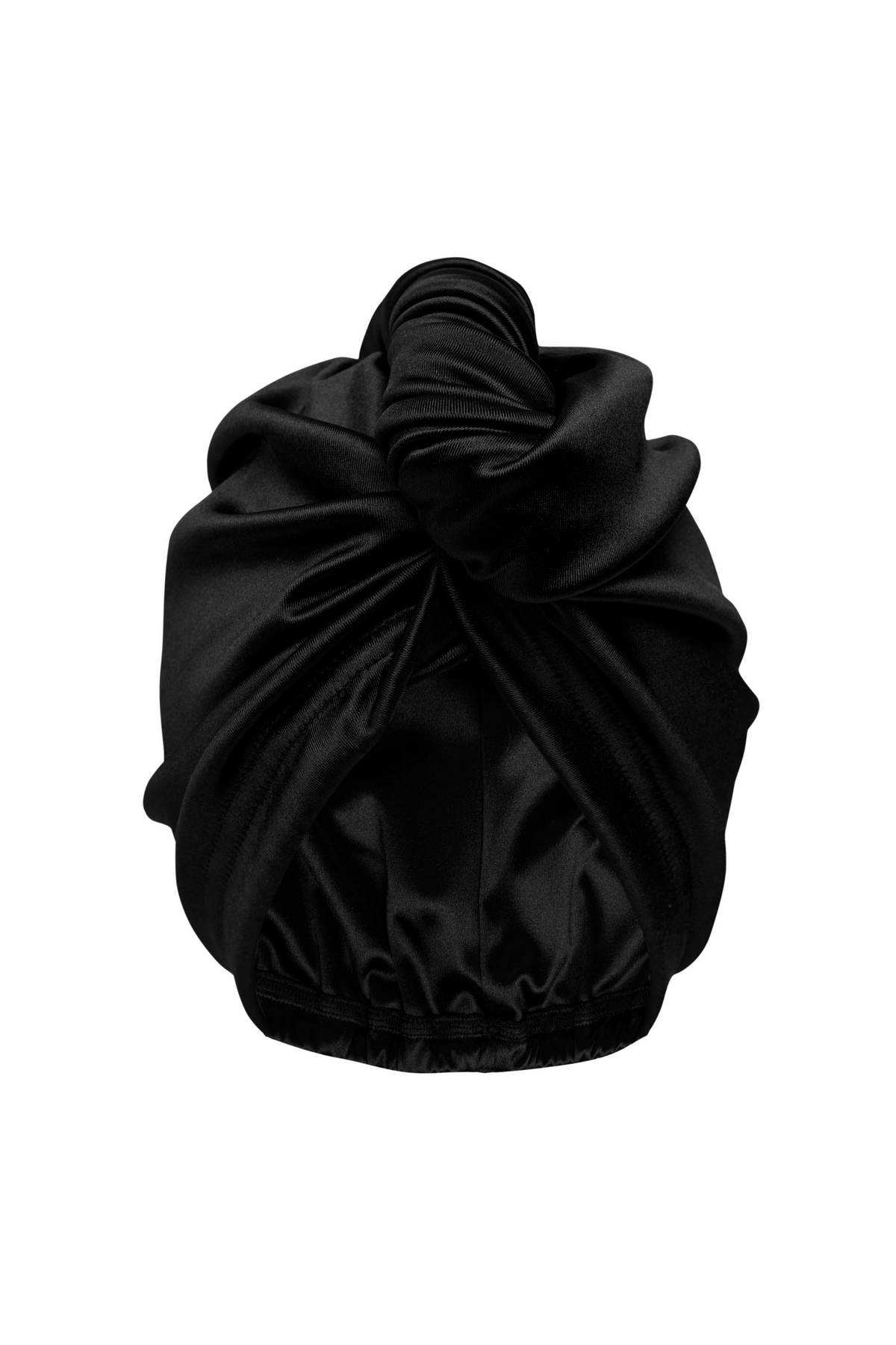 Midnight Onyx All Satin Hair Wrap | MUAVES